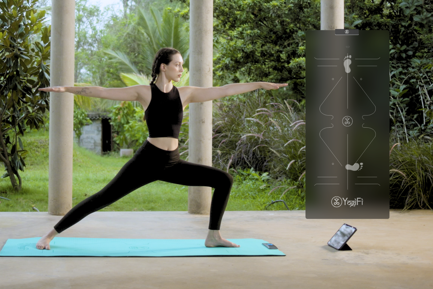 YogiFi Smart Gen3 AI Yoga Mat | Best Travel Yoga Mat