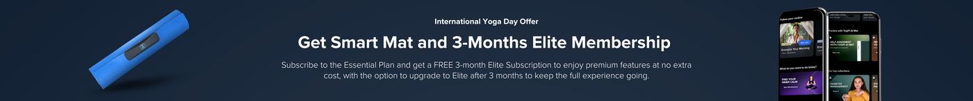 YogiFi Smart Gen3 AI Yoga Mat | Best Travel Yoga Mat